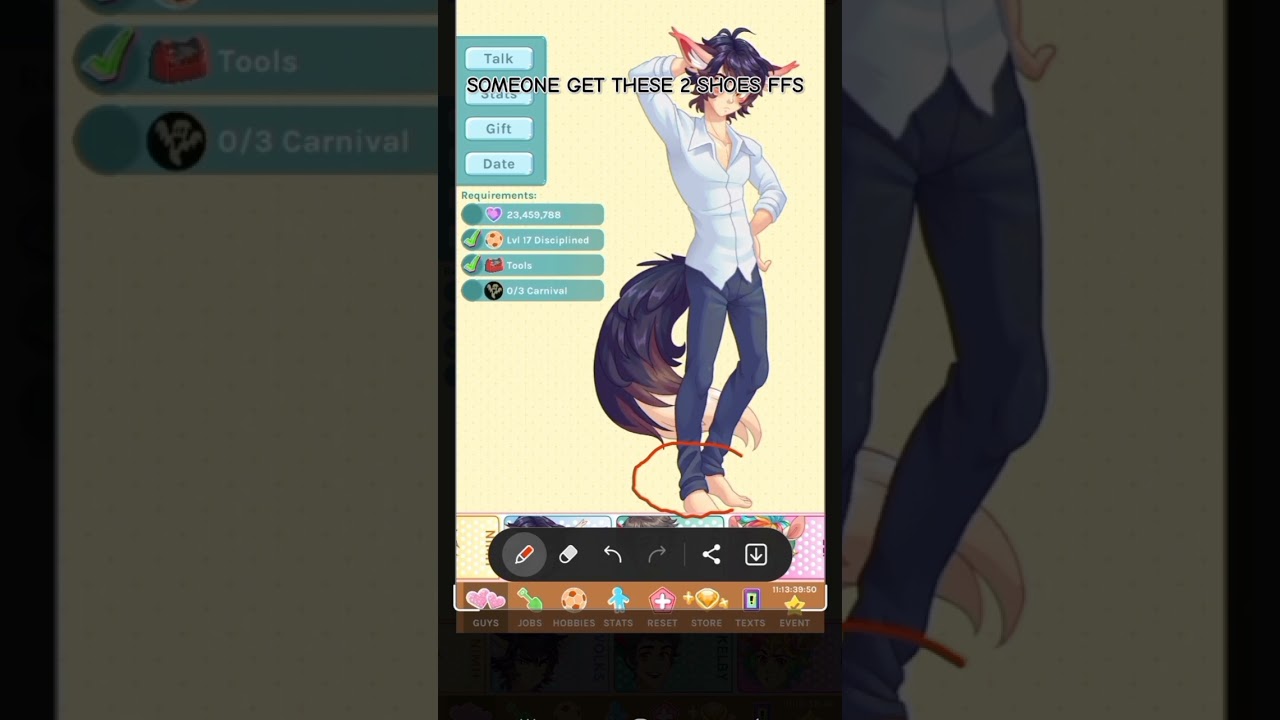PLEASE THIS ISN'T FUNNY ANYMORE #shoes #blush #blush #crush #crush#anime