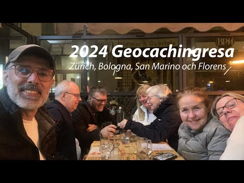 Geocachingresa till Italien, och lite Schweiz