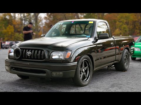 2JZ-Powered Tacoma Drag Racing Sound Video