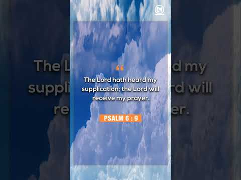 PSALM 6 (Part 3)- The Lord ACCEPTS my PRAYER| Depart from me, all ye workers of iniquity 🙏#prayer