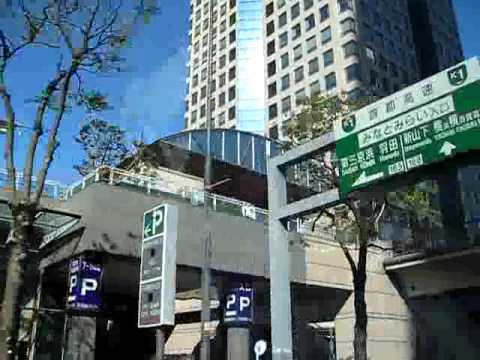 Onboard a taxi in Yokohama