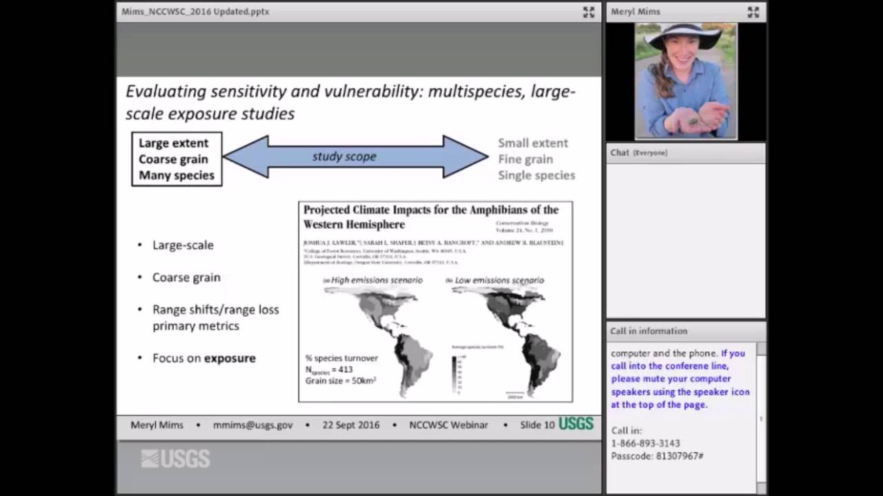 Framework for Evaluating Multi-Species Climate Change Vulnerability