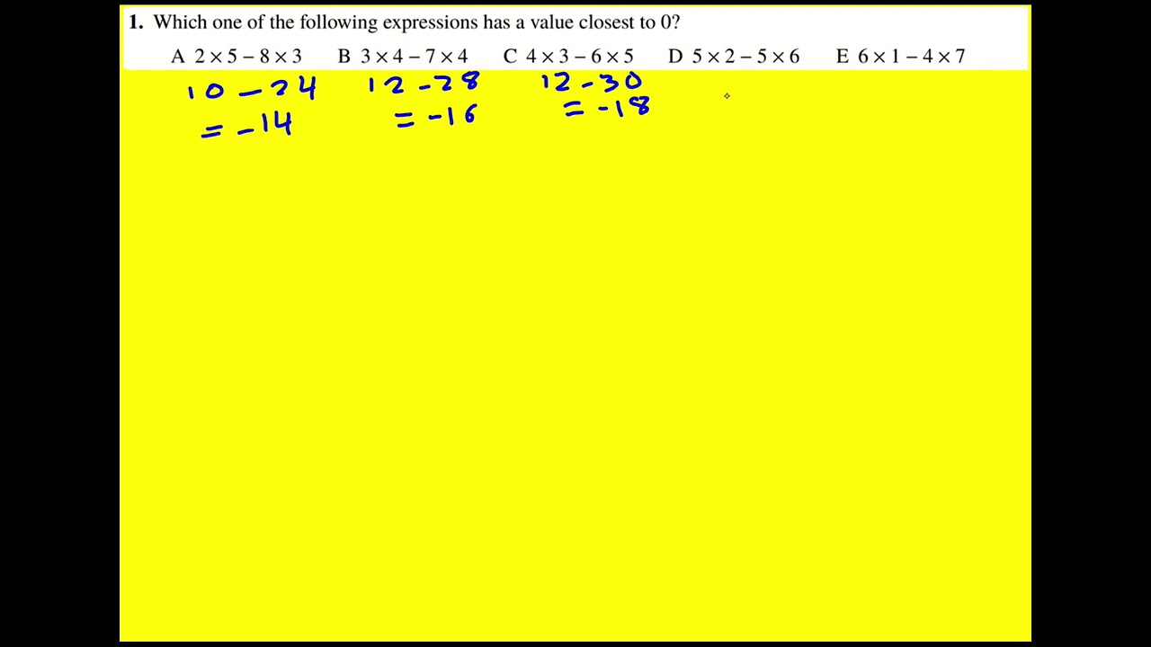 IMC 2025 q1 (UKMT Intermediate Maths Challenge)