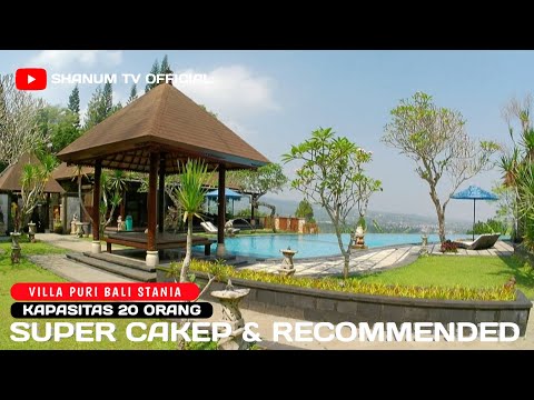 VILLA PALING AESTHETIC DAN INSTAGRAMABLE DI PUNCAK‼️ PURI BALI STANIA || Kapasitas 20 Orang