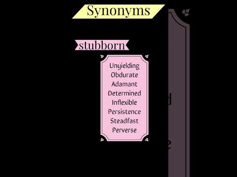 #vocabulary #synonyms_antonyms #synonyms #stubbornfacts #englishvocabulary #shortsfeed #viral