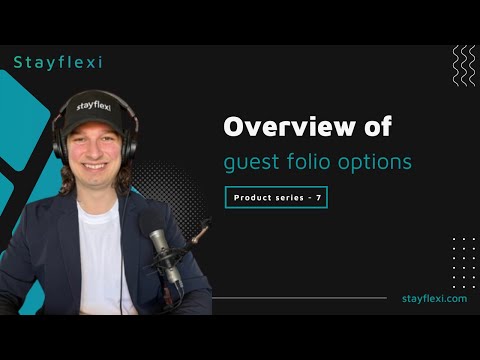 Overview of guest folio options