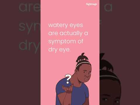 Do you have watery eyes?