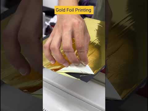Gold foil printing 🥇 silver printing 🥈Golden printing 🏆 metallic printing | Invitation Card | Print