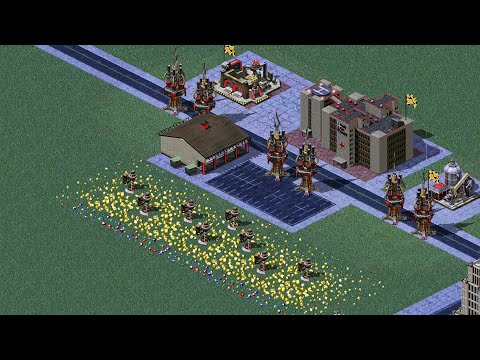 Red Alert 2 Yuri's Revenge - Payday In Paris (Extra Hard AI)