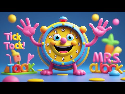 "Mr. Clock’s Time-Telling Song: Fun Nursery Rhymes to Teach Kids How to Tell Time!"