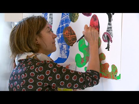 L'artiste Tanya Morand et ses oeuvres urbaines