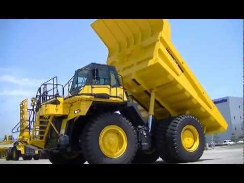 Komatsu dump truck HD785