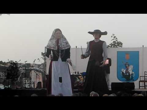 Prego Festes 2009 ( Gegants JAume i Roser)