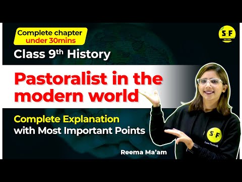 Class 9th History Pastoralist in the Modern World | With Reema Maam Science and fun