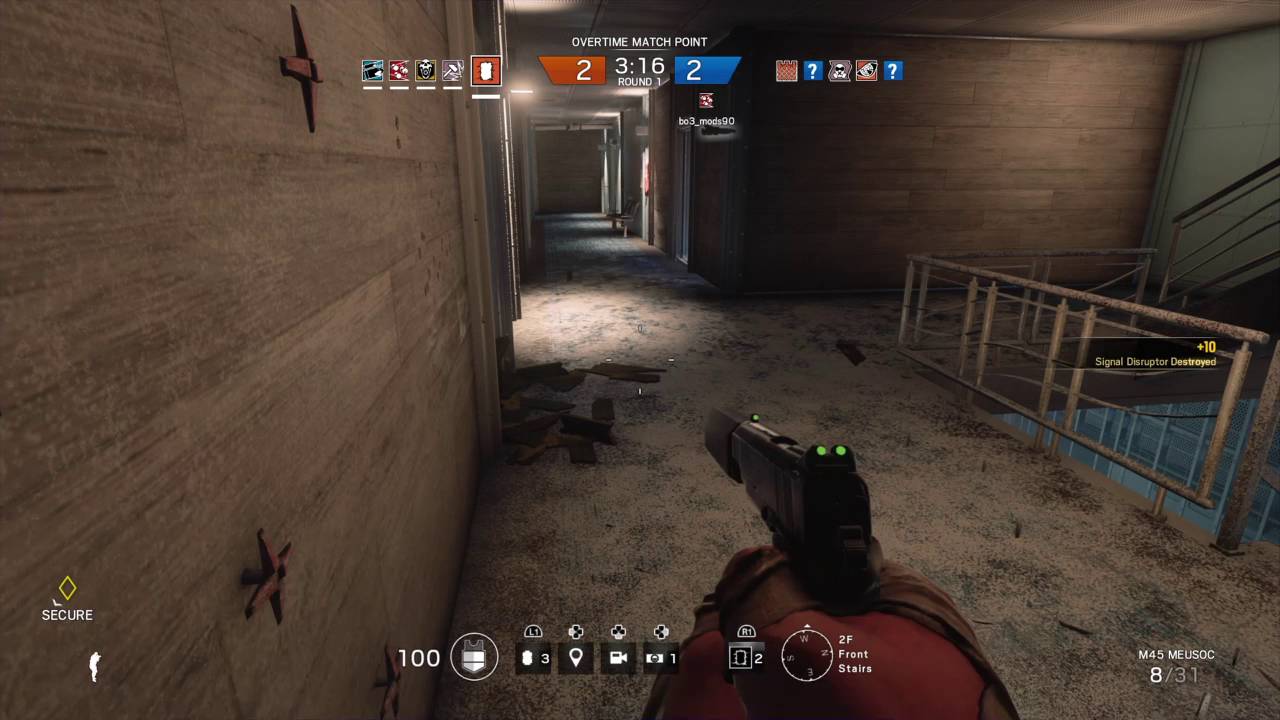 Dirty M45 Kill - Rainbow Six Siege