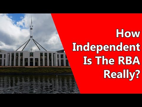 How Independent Is The RBA Really? – Digital Finance Analytics (DFA) Blog