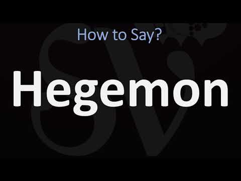 How to Pronounce Hegemon? (CORRECTLY)
