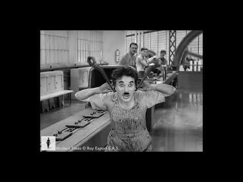 Charlie Chaplin Factory Scene Modern Times 1936