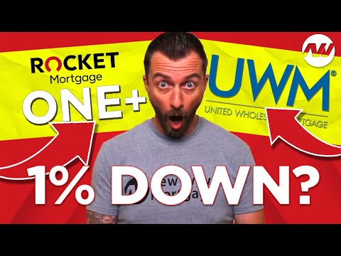Rocket vs. UWM - Who Got the BEST 1% Down Payment Mortgage Program? 🤯💯