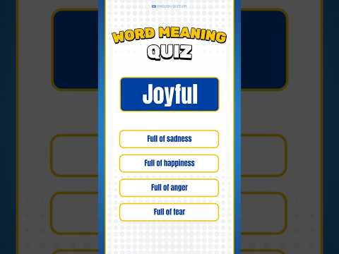 Can You Pass This Tricky Word Meaning Quiz?