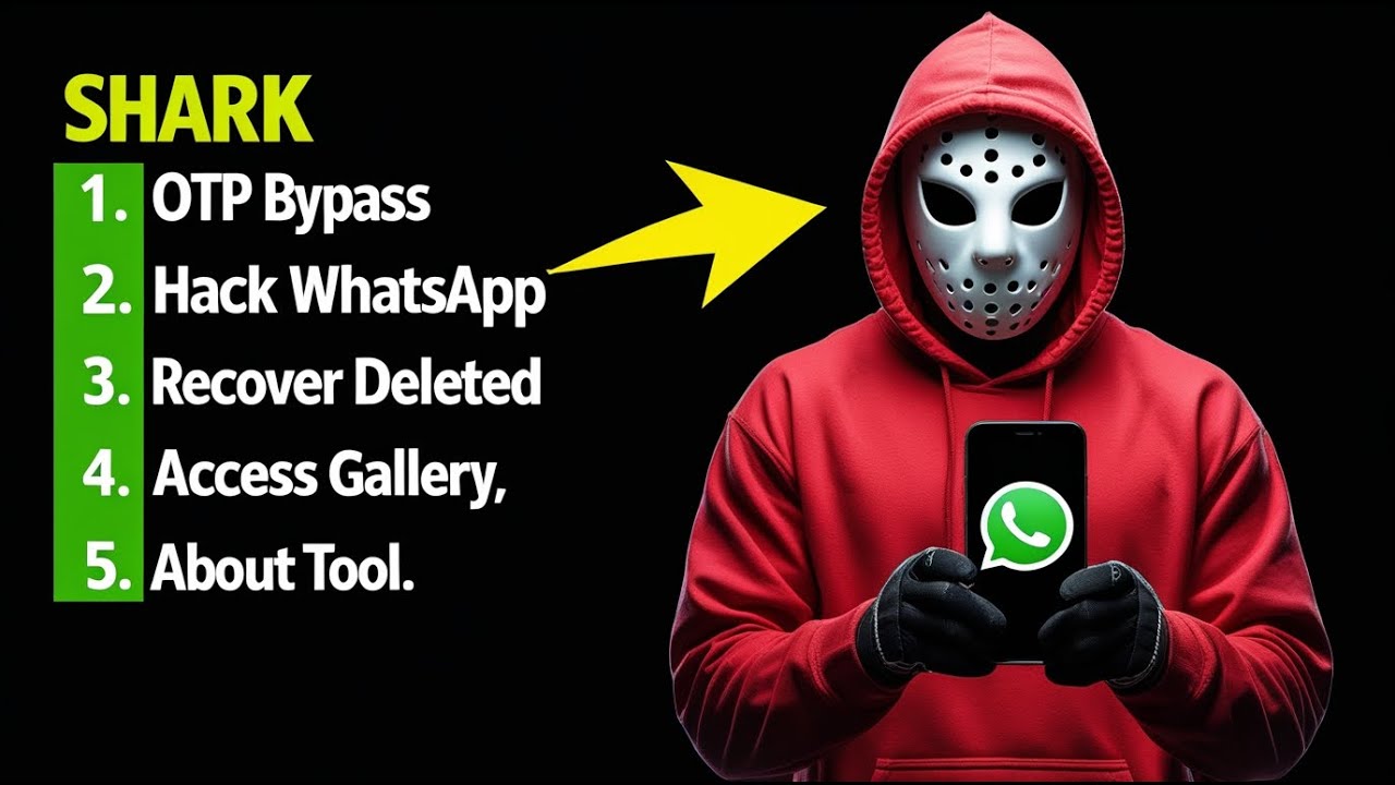 Mastering the Shark Tool  WhatsApp Hacking on Termux & Kali Linux!