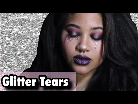 Glitter Tears tutorial |Theylovebria|