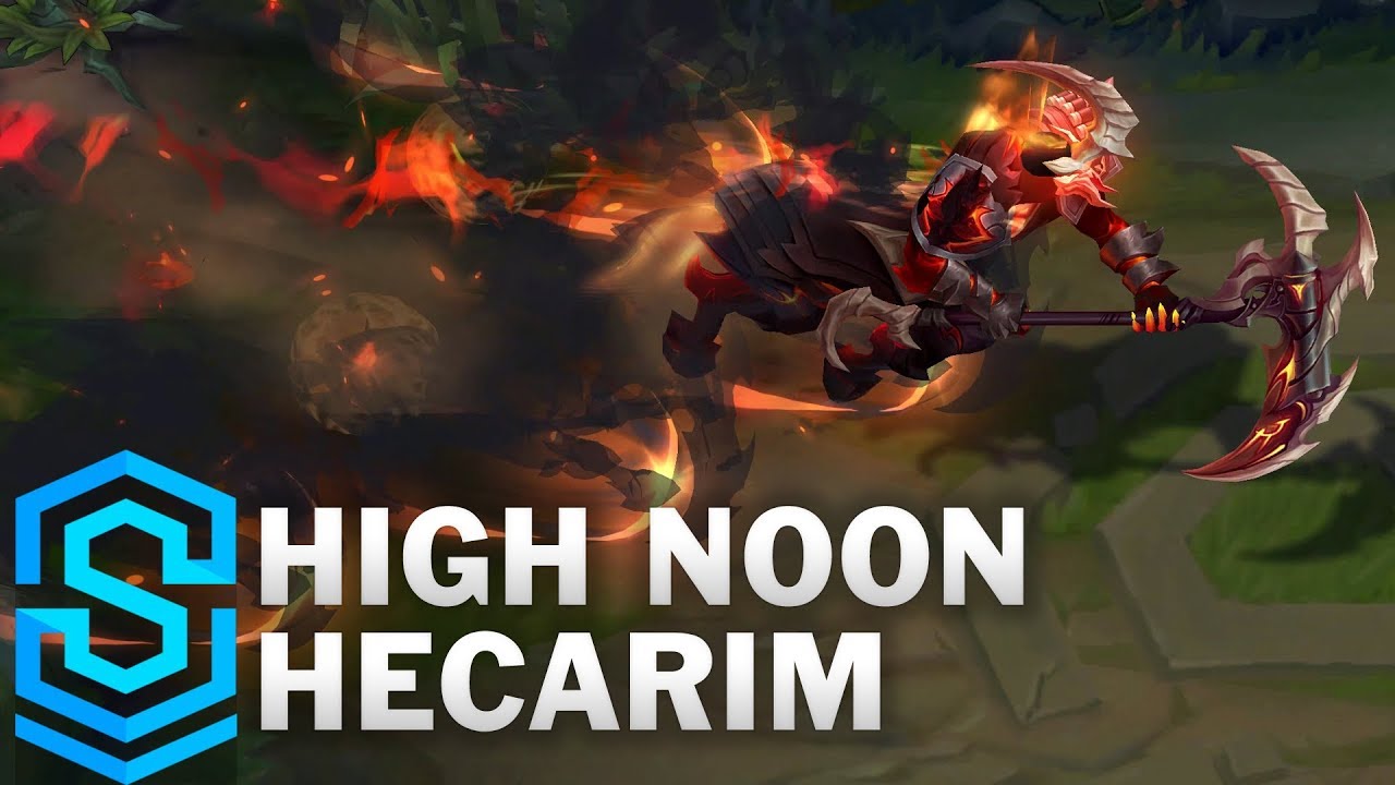 【LoL skin】 Hecarim solo ante el peligro video / League of Legends ...