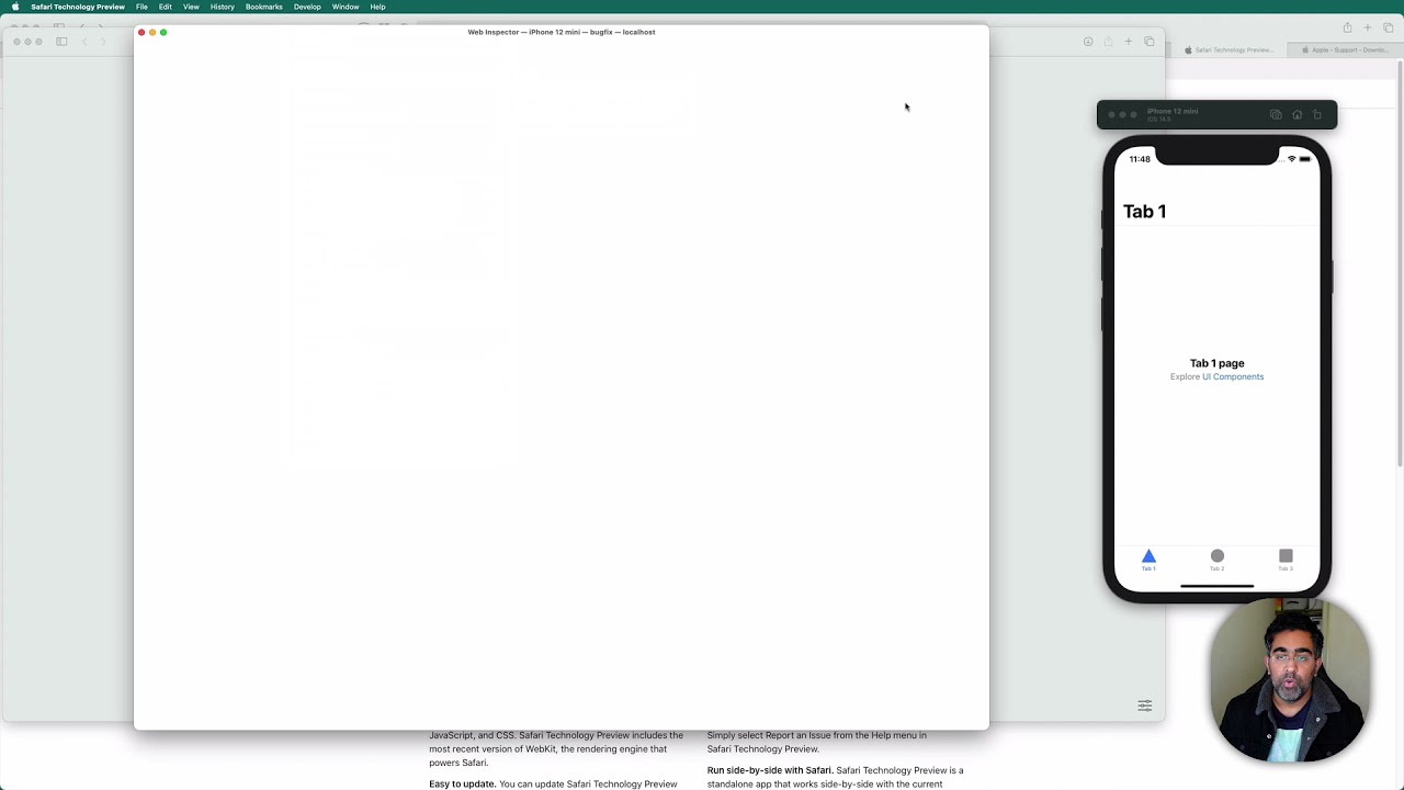 Safari Web Inspector tabs are missing - Fix for now until apple fixes it :)