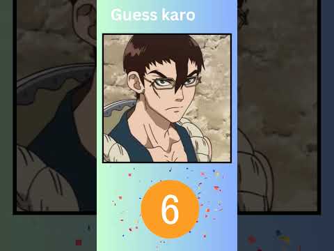 Guess the characters name of De Stone | #viral #trending #shortvideo #anime #drstone