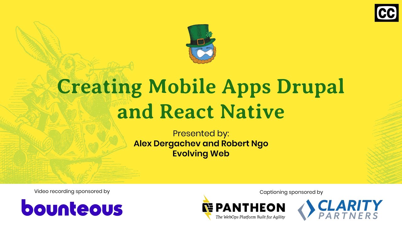 Creating Mobile Apps Drupal and React Native