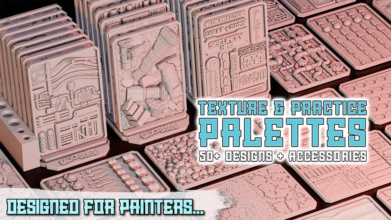 NEW Texture & Practice Palettes Vol. 1