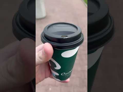 Moment with coffee in hand 2 ?? #coffee #coffeelover #latte #shorts