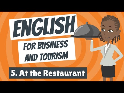 Restaurant Vocabulary for Business a…: English ESL video lessons