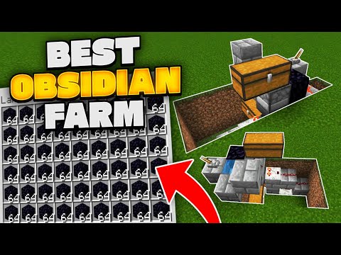 Minecraft Obsidian Farm 1.21 - Simple Automatic Farm for Bedrock (Step-by-Step)