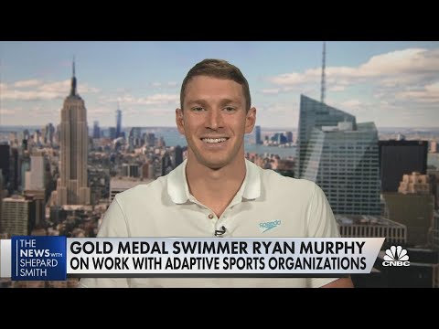 Gold medal swimmer Ryan Murphy on Olympics, adaptive sports organizations