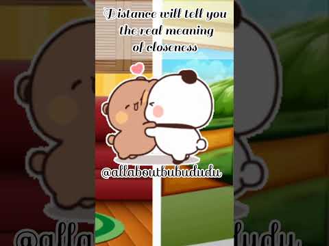Distance will tell you the real meaning of closeness #animationstatus #animation #lovestory