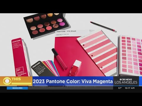 Viva Magenta is named 2023's color of the year