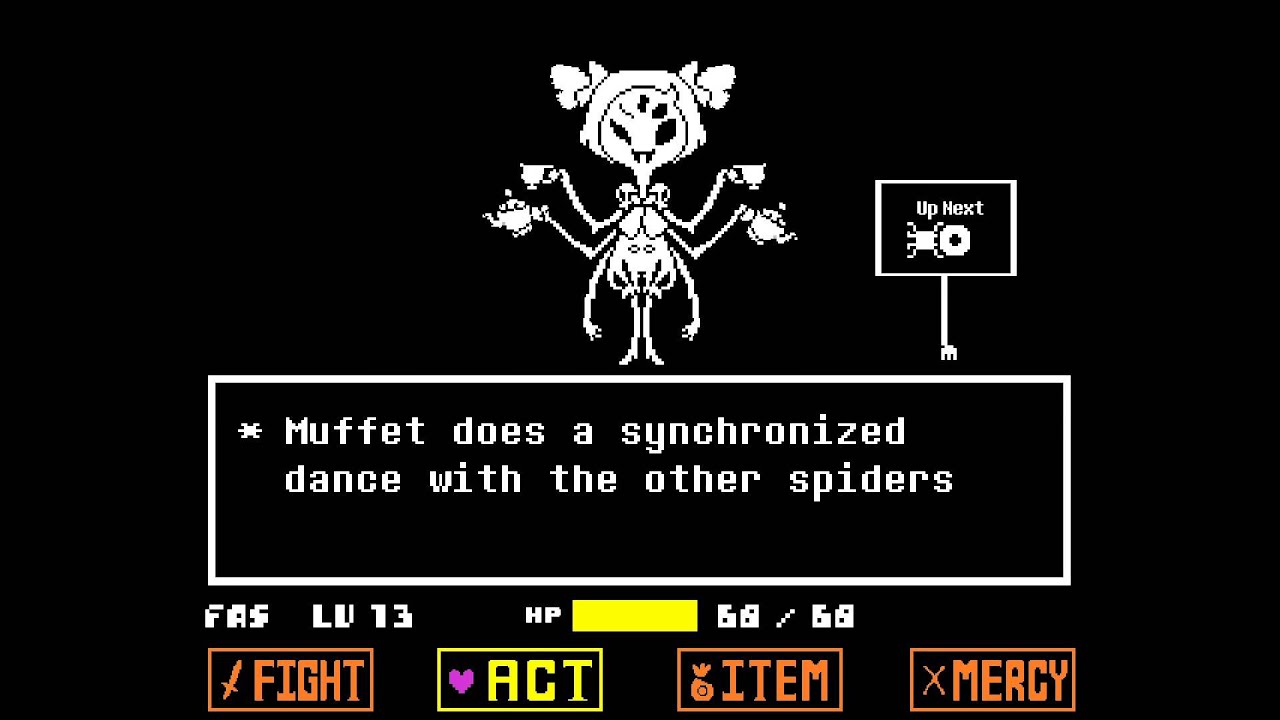 Undertale - Muffet Boss Fight (Genocide)