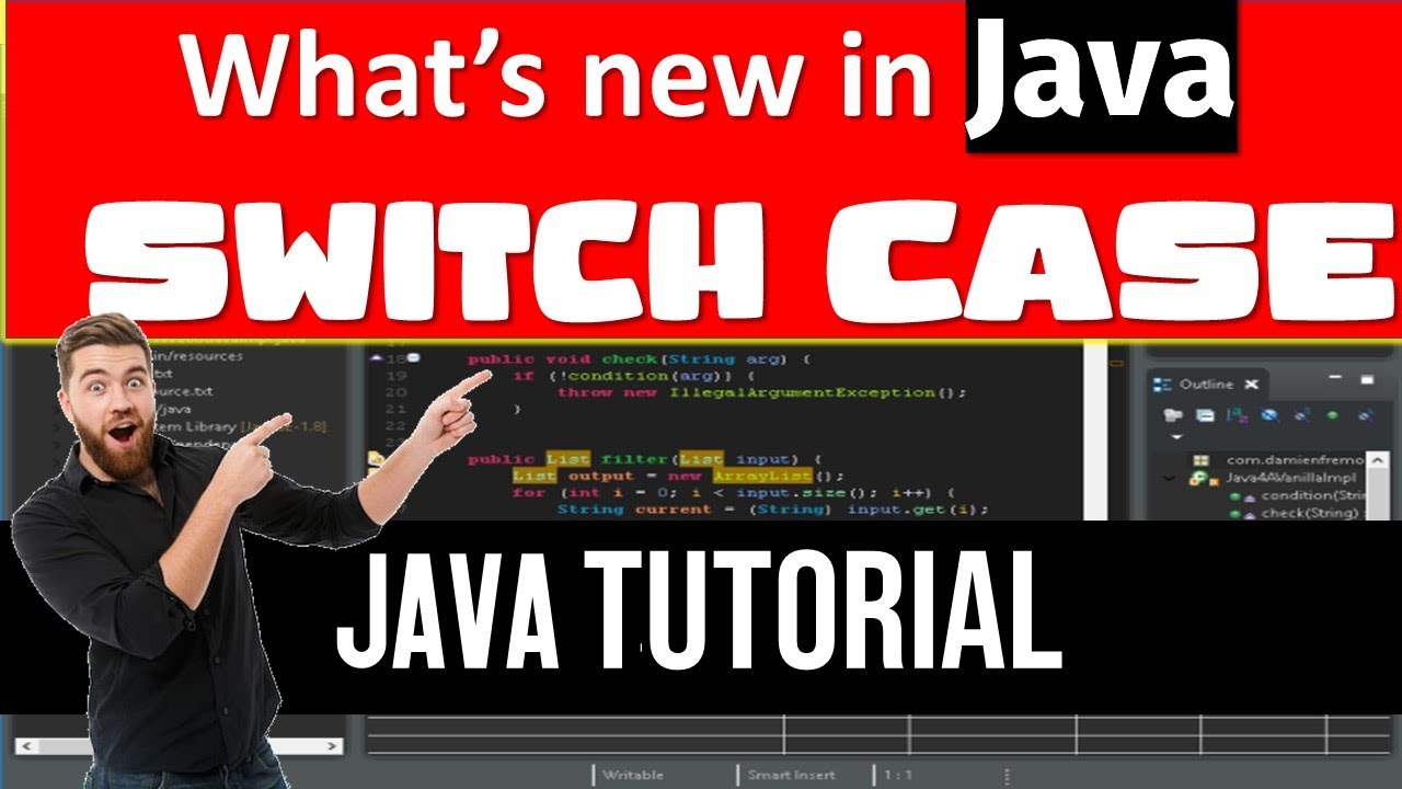 What is new in Java Switch Case  | Java Tutorial by Professor Saad Yousuf