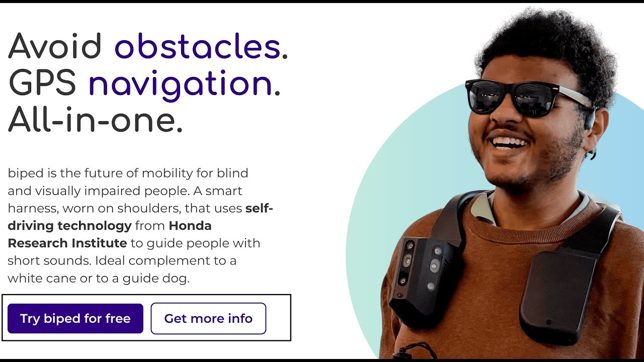 biped.ai helps blind people navigate the world safely at MWC 2023 #mwc23