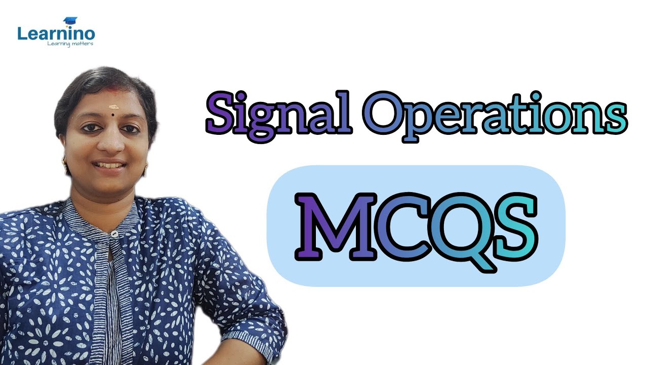 KSEB ASSISTANT ENGINEER,Signal Operations MCQ
