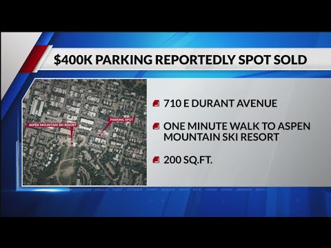 Aspen parking spot sold for over $400K: Listing