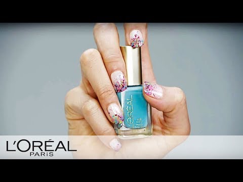 Color Splash Nail Tutorial with Tom Bachik | Colour Riche | L’Oreal