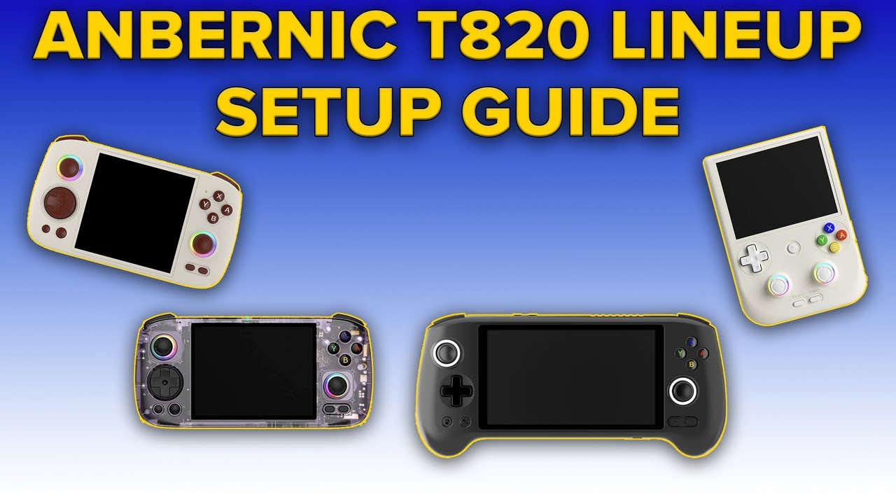 Anbernic RG556, RG Cube, RG Slide, RG406V & RG406H Starter Setup Guide (Emulators, Roms, Tweaks)