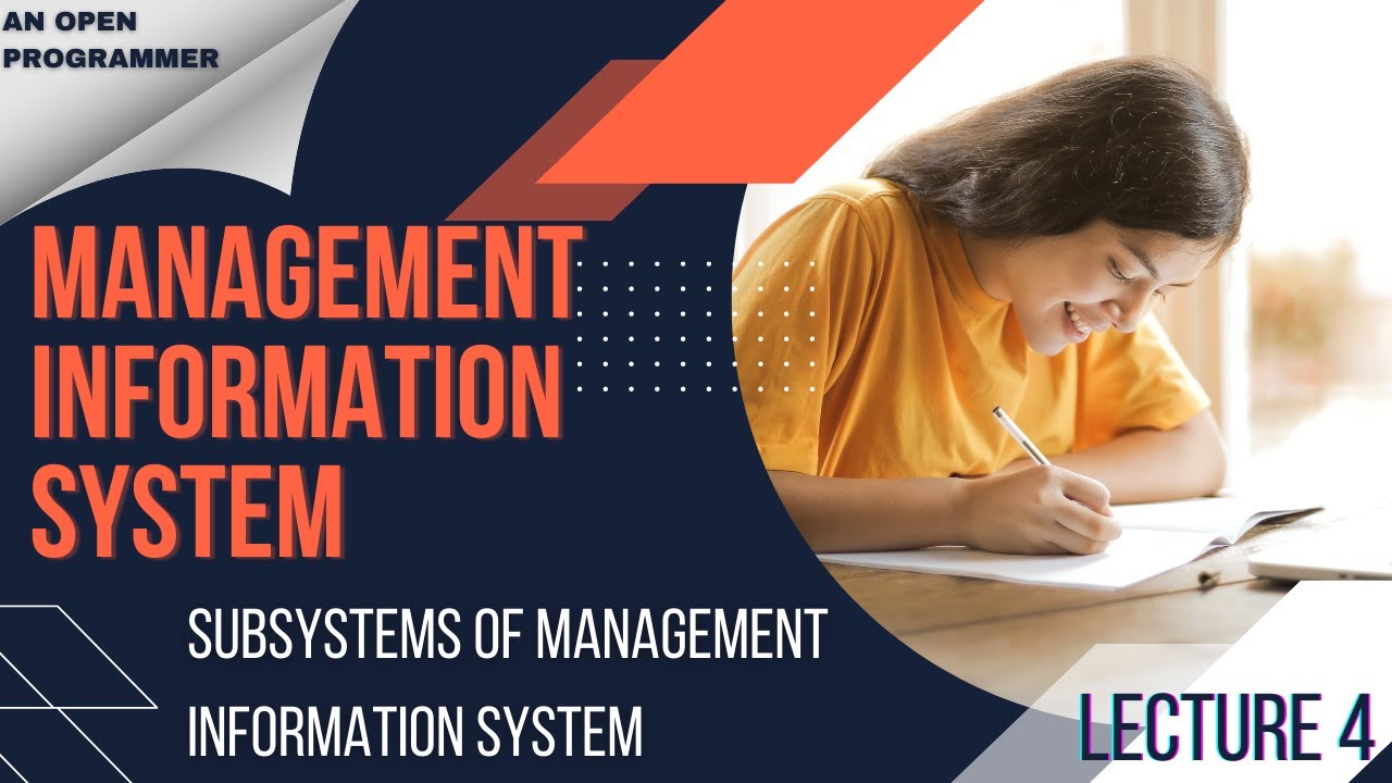 Subsystems of MIS | Management Information System | Lecture 4 | With Notes PDF | For BCA, BSC, BTECH