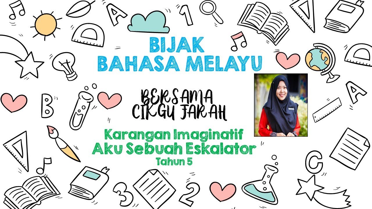 Karangan Imaginatif | Aku Sebuah Eskalator | Bahasa Melayu Tahun 5