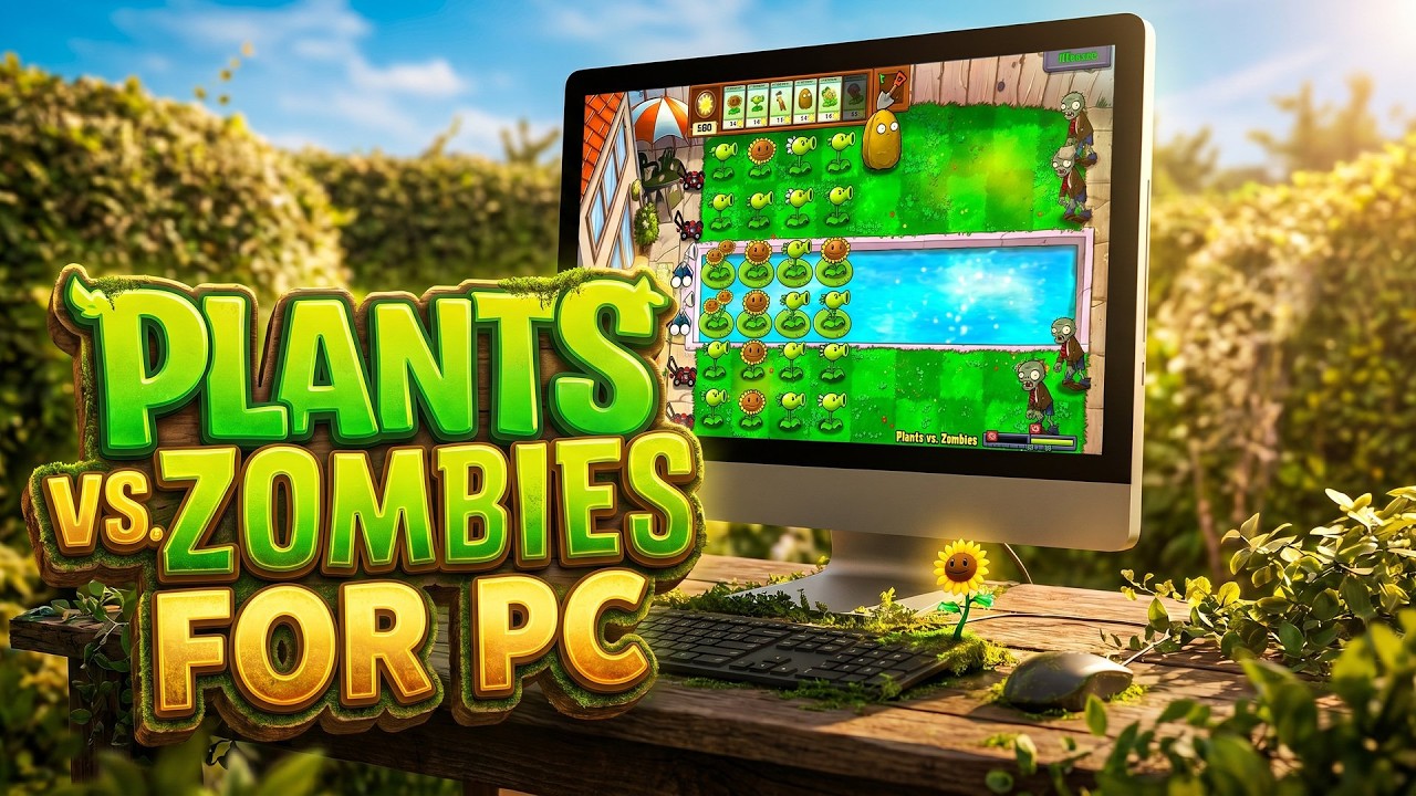 🎮 Plants vs Zombies gameplay 🔴Download For PC/Laptop | +Tutorial 2026