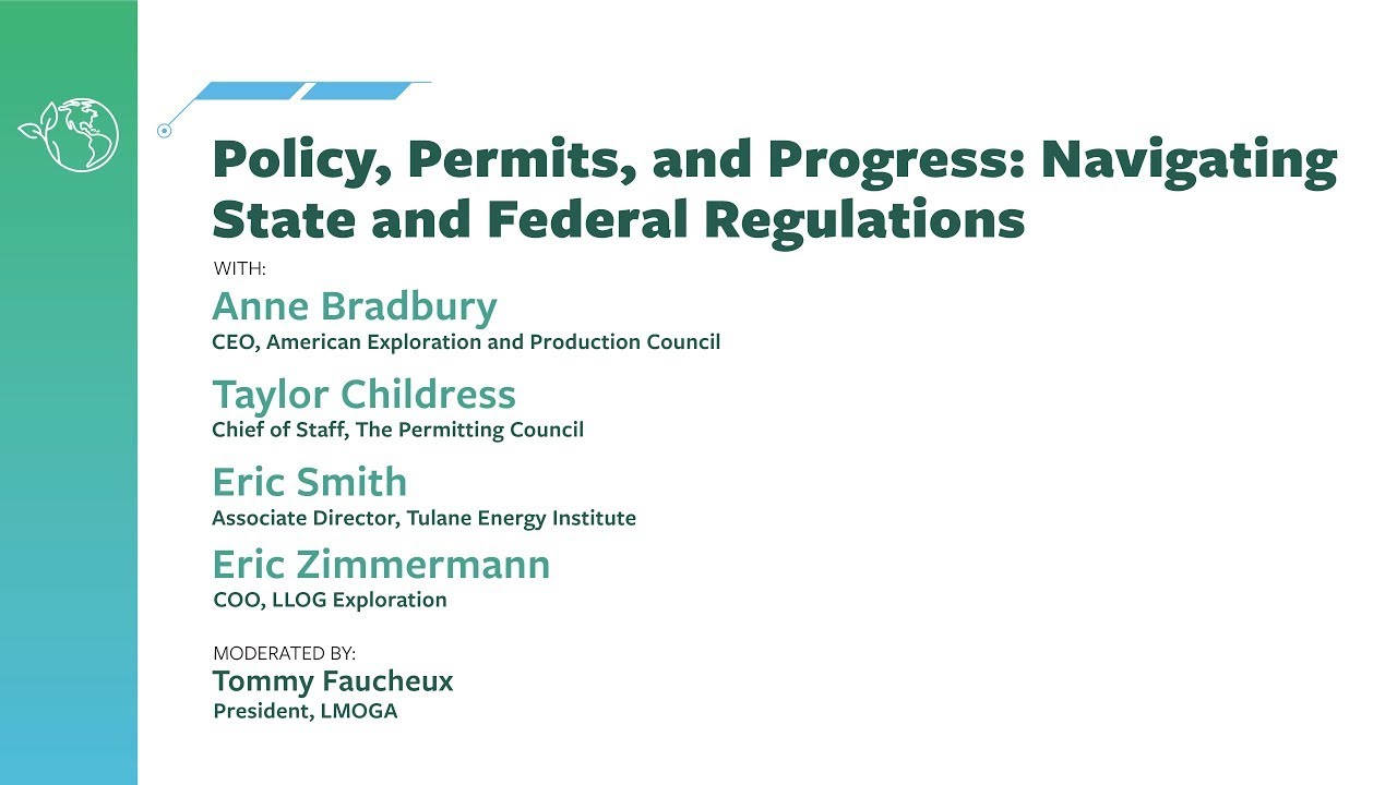 Policy, Permits, and Progress: Navigating State and Federal Regulations