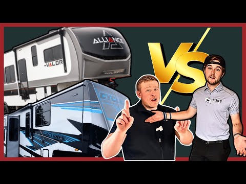 Which 5th Wheel is Best? Alliance Valor 44V14 vs Heartland Cyclone 4006
