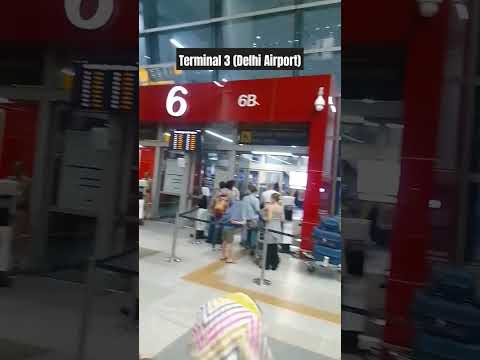 Terminal 3 | Indira Gandhi International Airport Delhi | Delhi Airport #airport #delhi #delhiairport